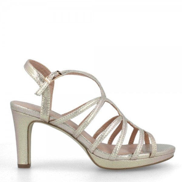 Menbur Umbri Platino Evening Sandals - Niutrack.com