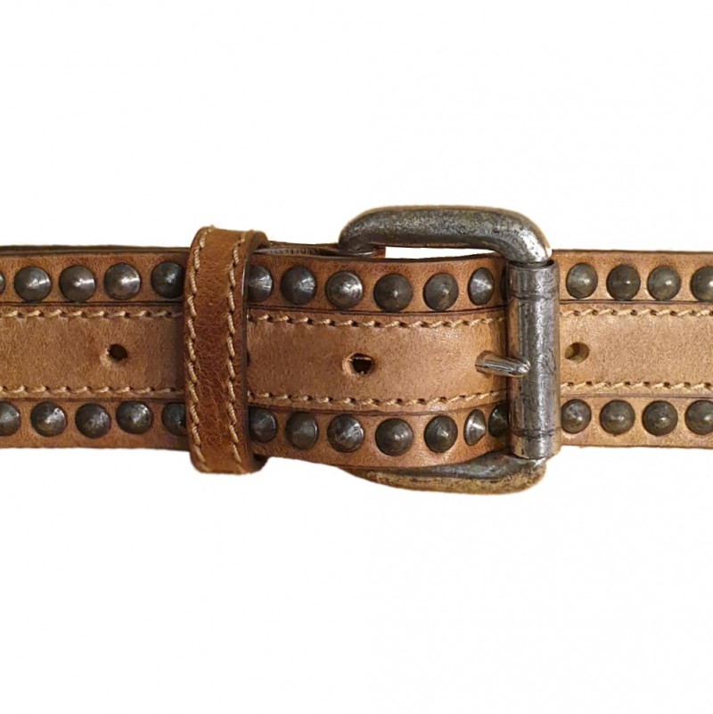Nanni Milano Leather Belt Studs 832 - Niutrack.com