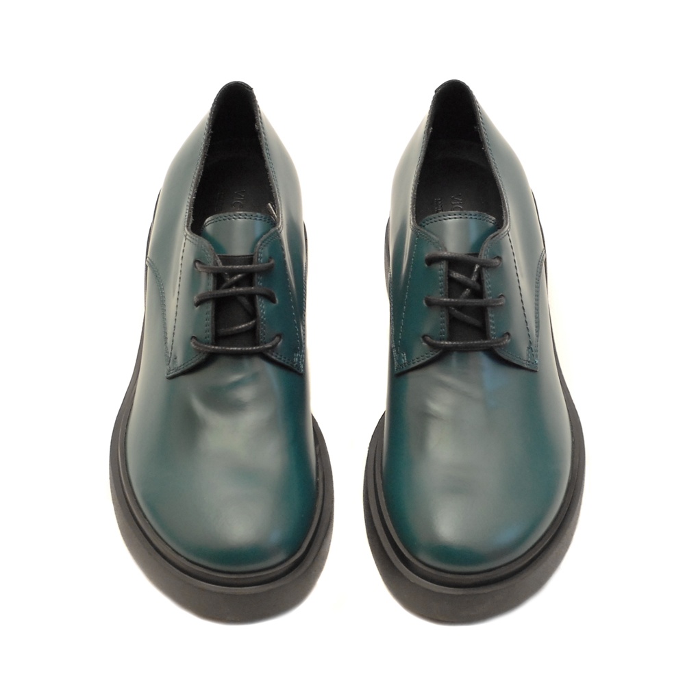 Vic Matie Βlue Leather Brogues - Niutrack.com