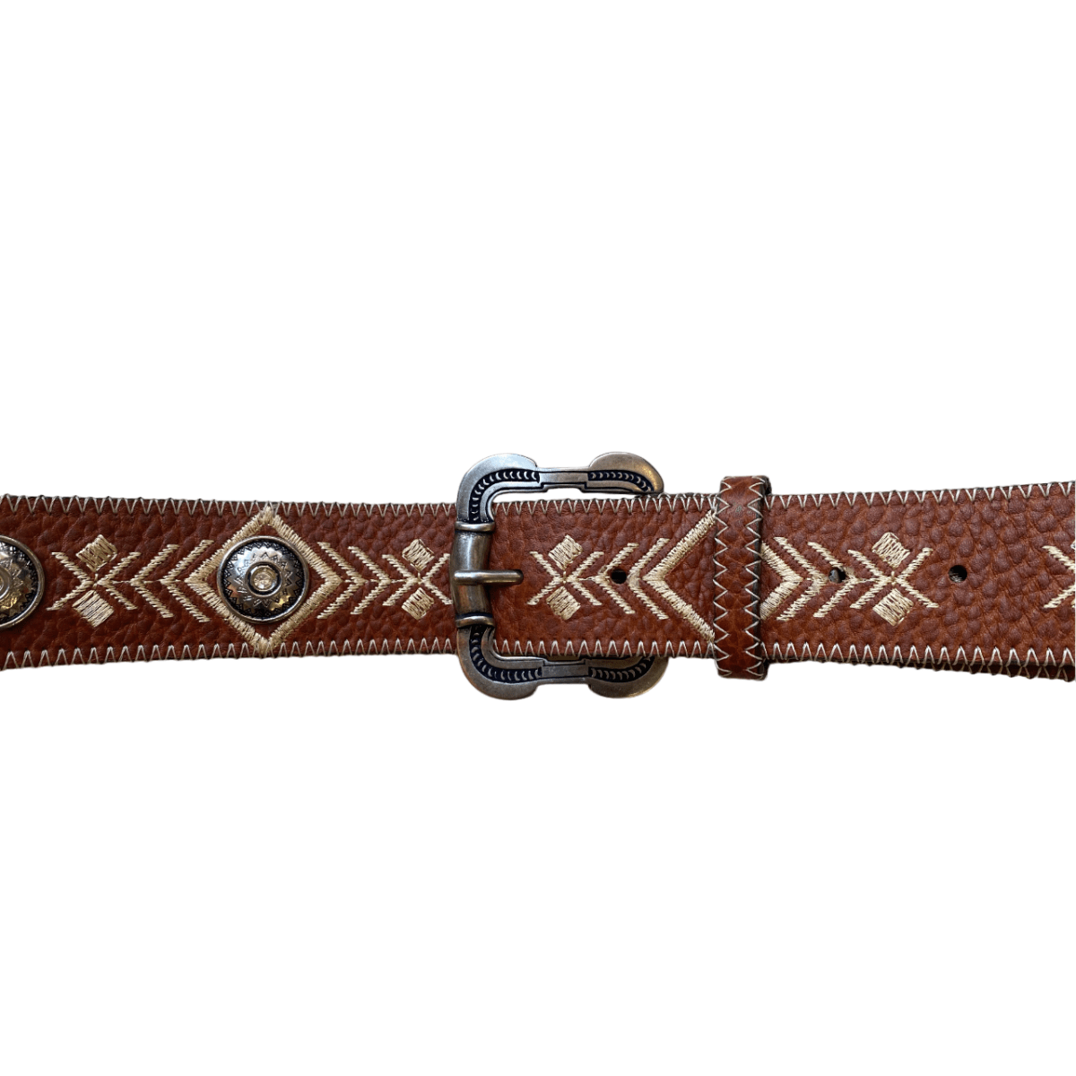 Nanni Milano Brown Leather Belt - Niutrack.com